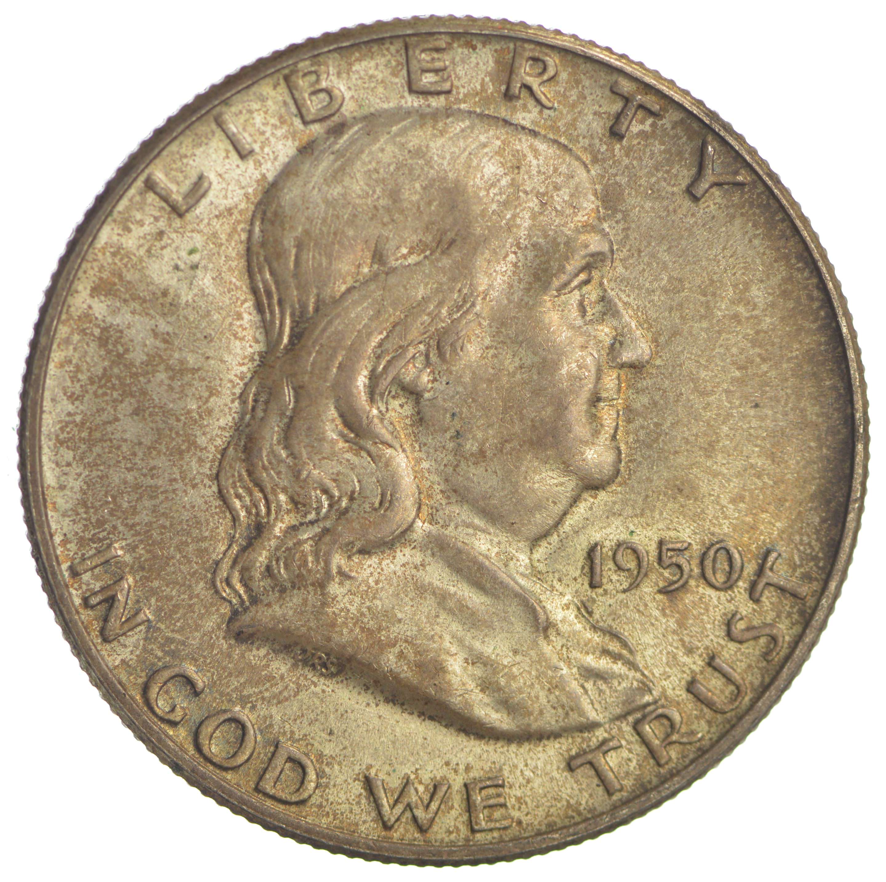 1950 Franklin 90 Silver US Half Dollar Property Room