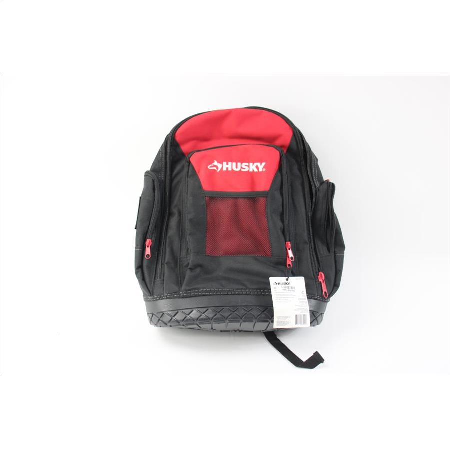 Husky 18" Hard Rubber Bottom Tool Backpack | Property Room