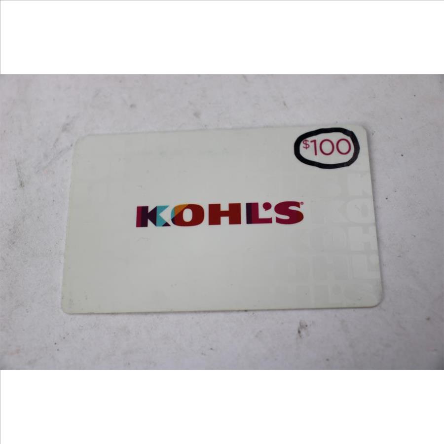 $100 Kohl's Gift Card | Property Room