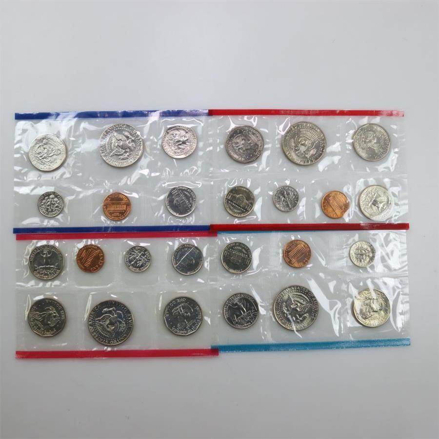 1980 & 1981 US Mint Uncirculated Coin Sets, 2 Sets | Property Room