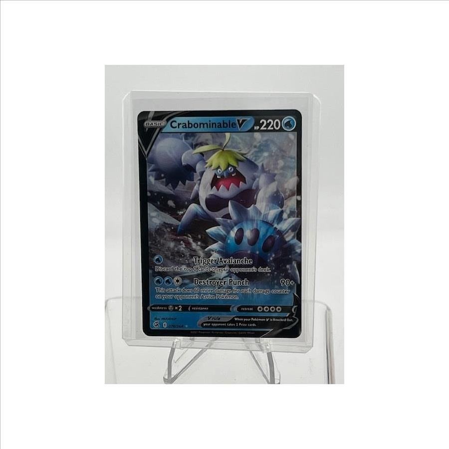 2021 Pokemon Crabominable V 076/264 | Property Room