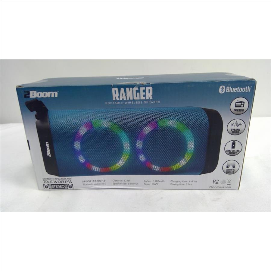 2Boom Ranger Wireless Speaker, Blue | Property Room