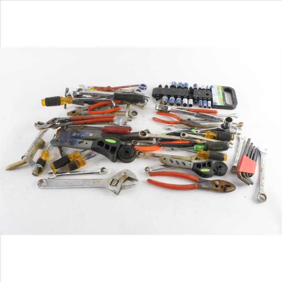 Adjustable Wrench, Channel Locks, And More, 10+ Pieces | Property Room