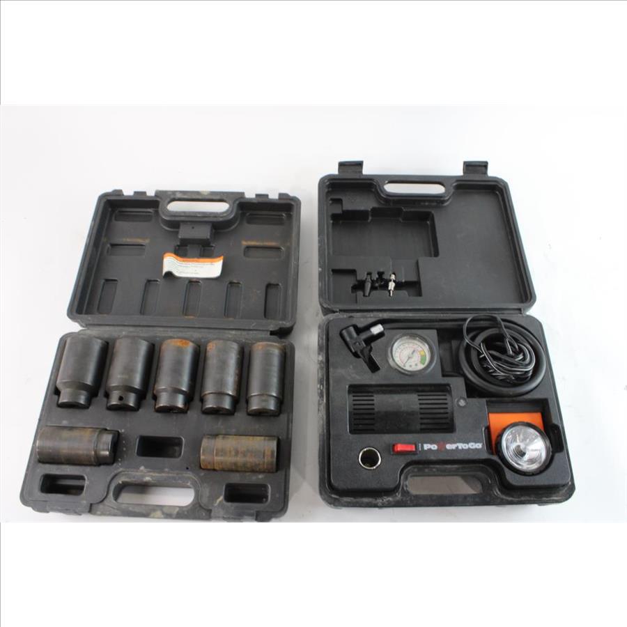 Air Compressor And Socket Set, 2 Piece | Property Room