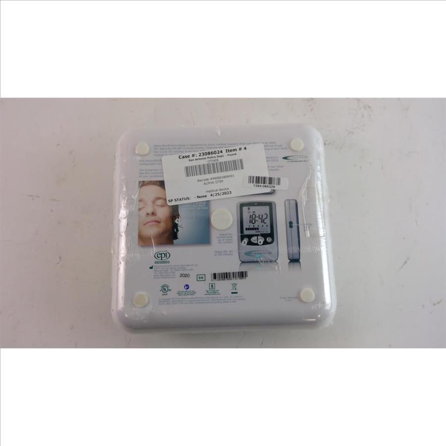Alpha-Stim AID Cranial Electrotherapy Stimulator | Property Room