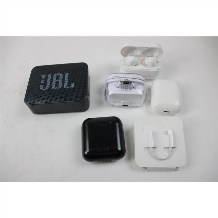 Apple Airpods 2nd Generation A1602, JBL Tunebuds, JBL Speaker GO ...
