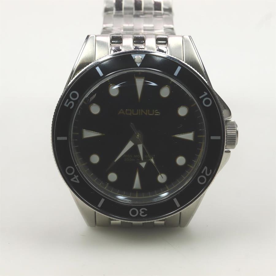Aquinus Marellio Stainless Steel Divers Watch | Property Room