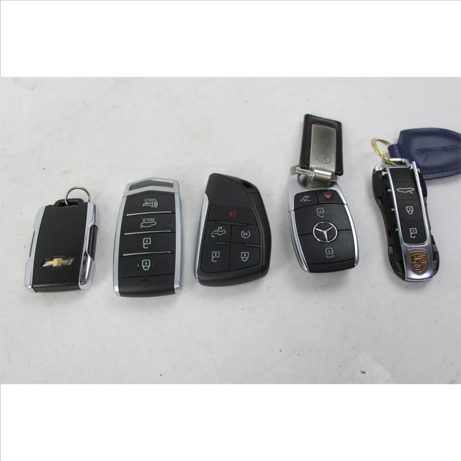 Assorted Key Fobs, 9 Pieces | Property Room