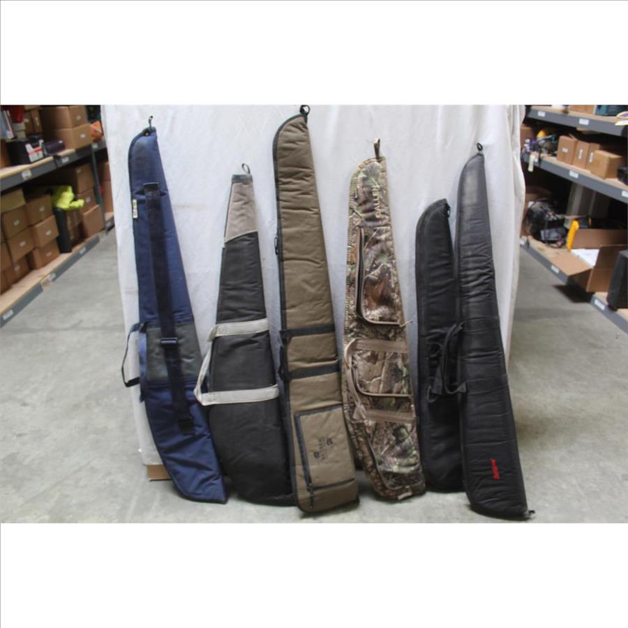 Assorted Rifle Soft Cases; 5+ Pieces | Property Room