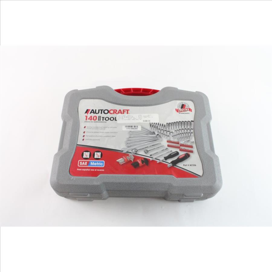 AutoCraft 140 Piece Tool Set | Property Room