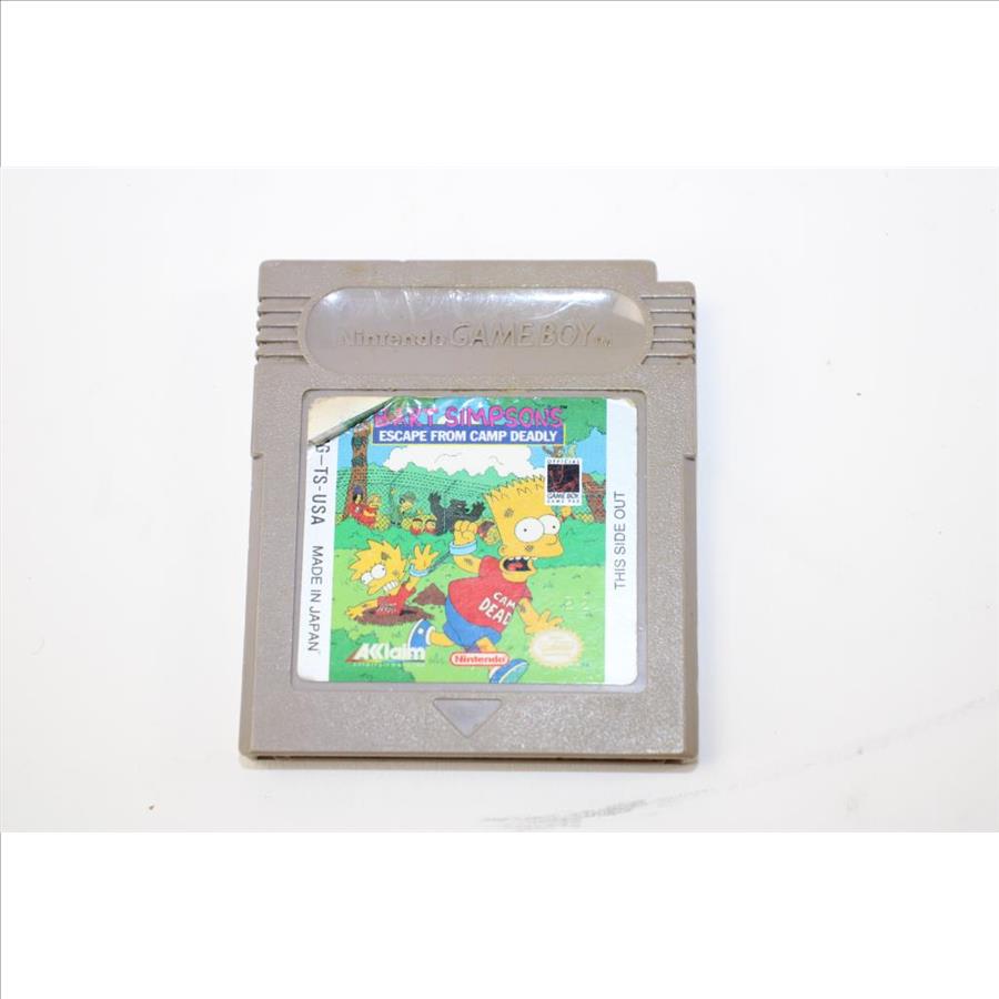 Bart Simpsons Escape From Camp Deadly- Nintendo Gameboy | Property Room
