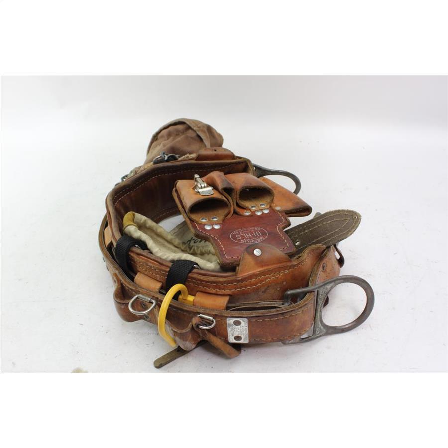 Bashlin III-HLS Leather Tool Belt | Property Room