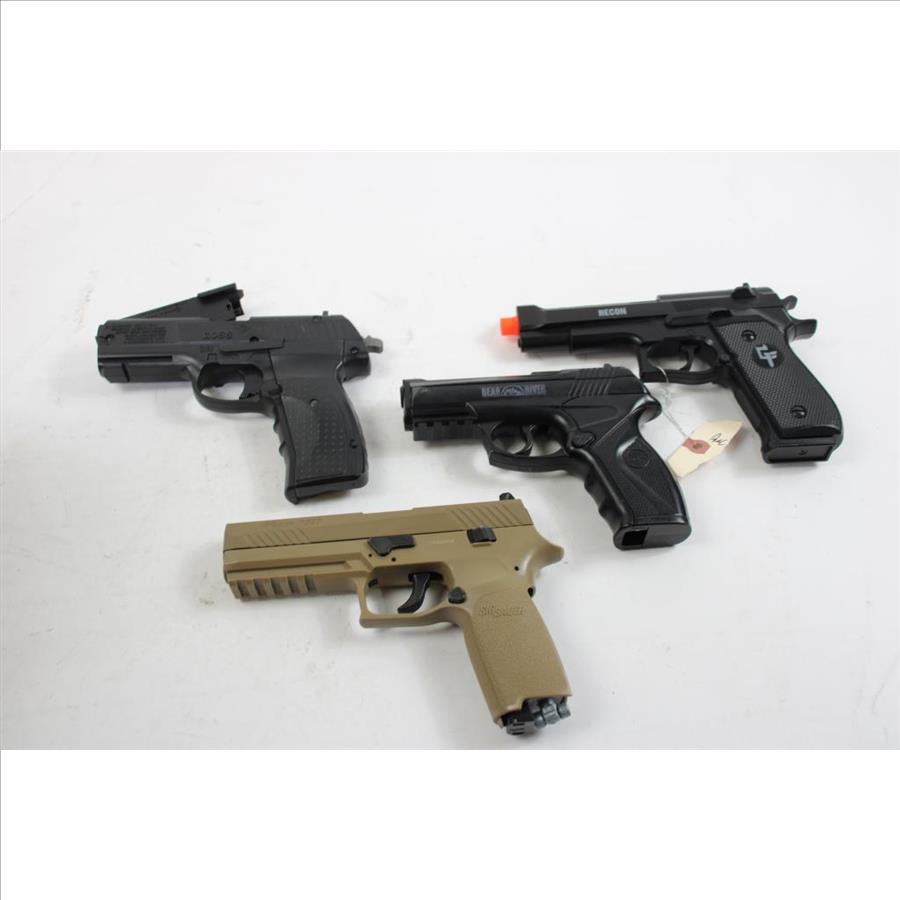 Bear River, Sig Sauer Piston Bb Guns, Cobra Walkie Talkie And More, 4 ...