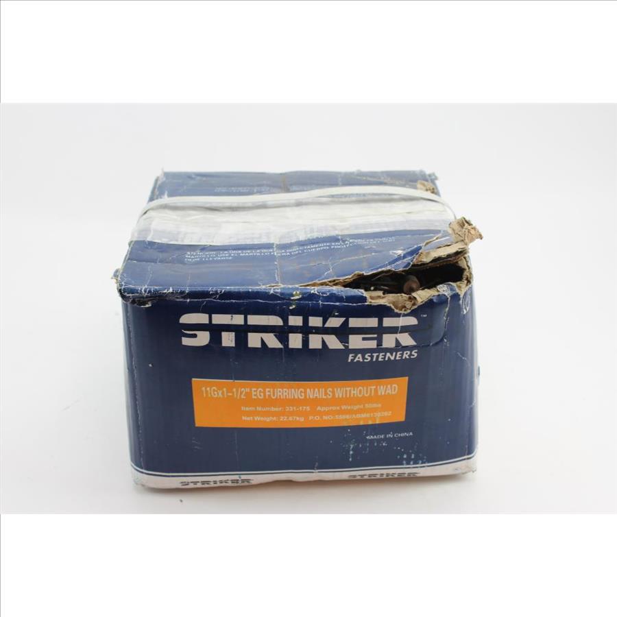 Box Of Striker Fasteners: EG Furring Nails | Property Room