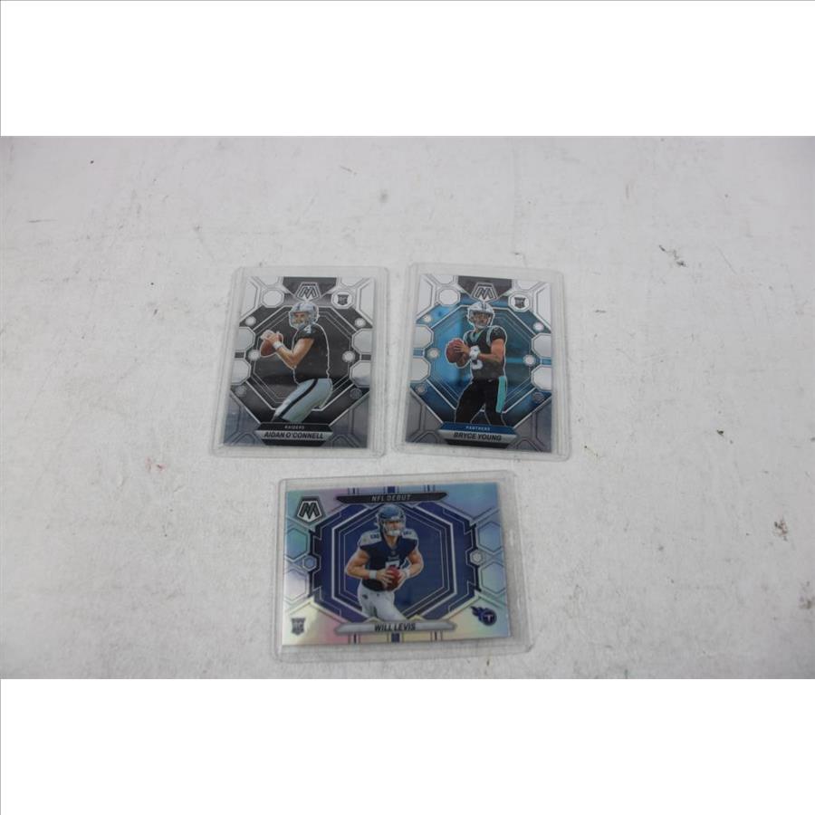 Bryce Young, Aidan O'Connel And Will Levis Rookie Cards | Property Room