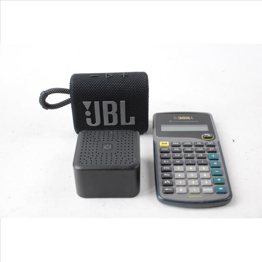 Bulk Lot Neck Fan, Jbl Speaker, Calculator, And More | Property Room