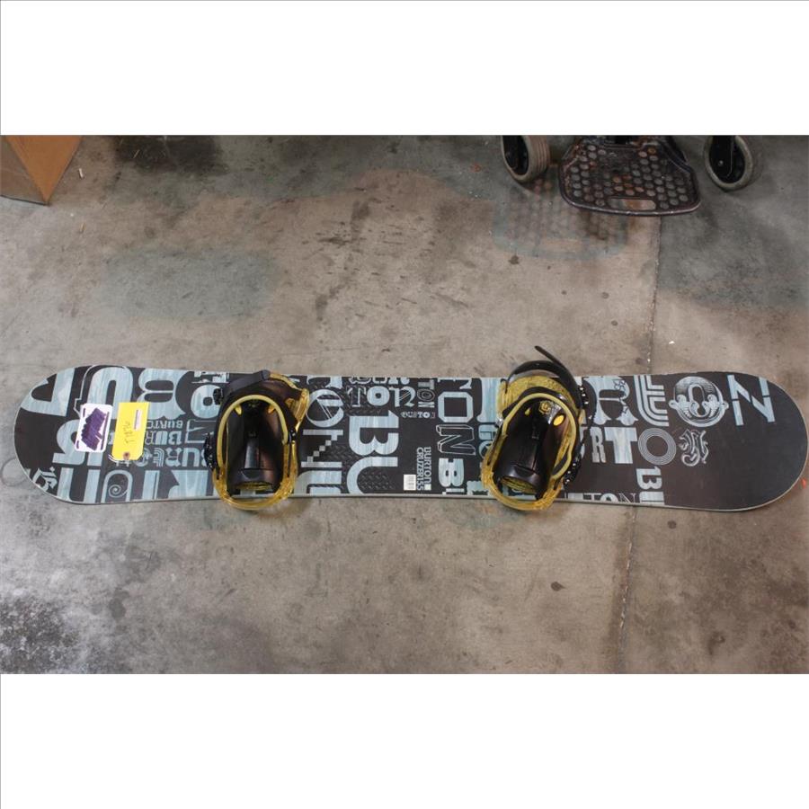 Burton Cruzer155 Snowboard With Burton Progressive Bindings; 152cm ...