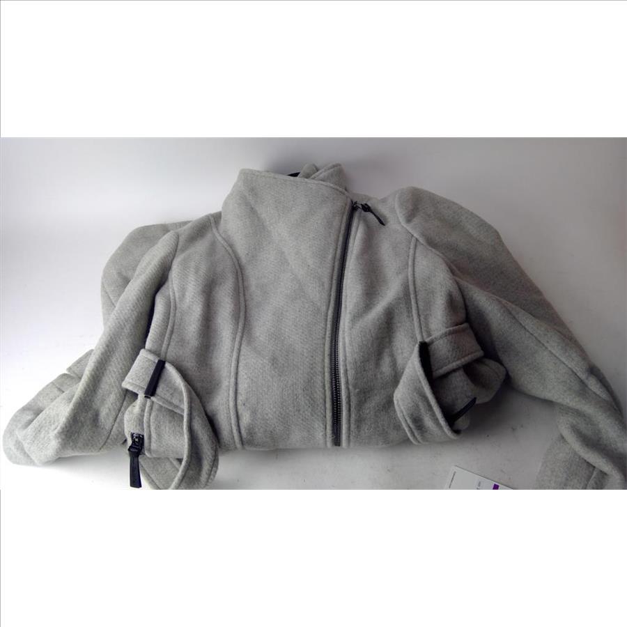 Calvin Klein Grey Robe Zip-up Sweater | Property Room