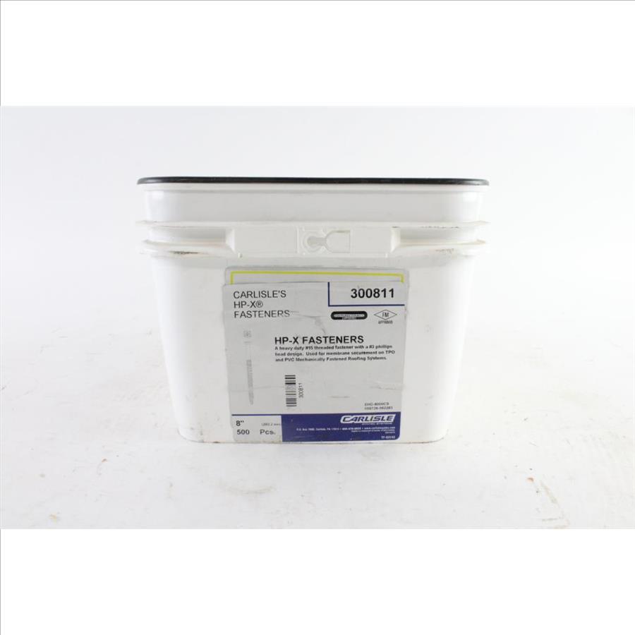 Carlisle HP-X Fasteners, 8", 250+ Pieces | Property Room