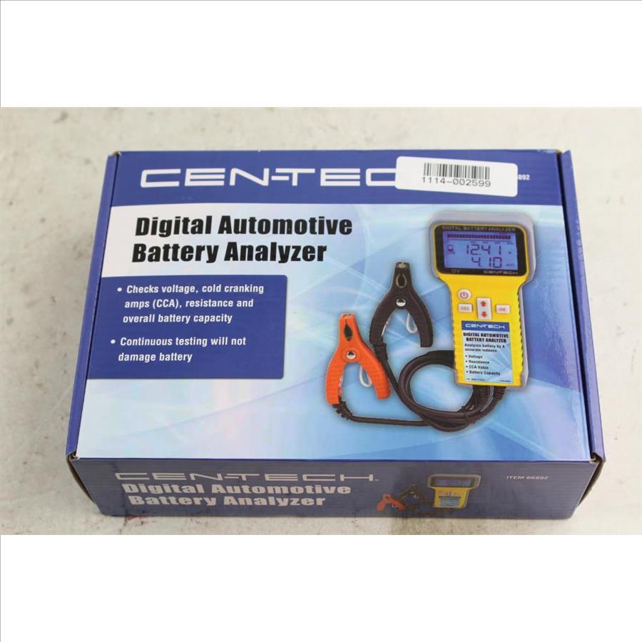 Cen-Tech 66892 Digital Automotive Battery Analyzer | Property Room