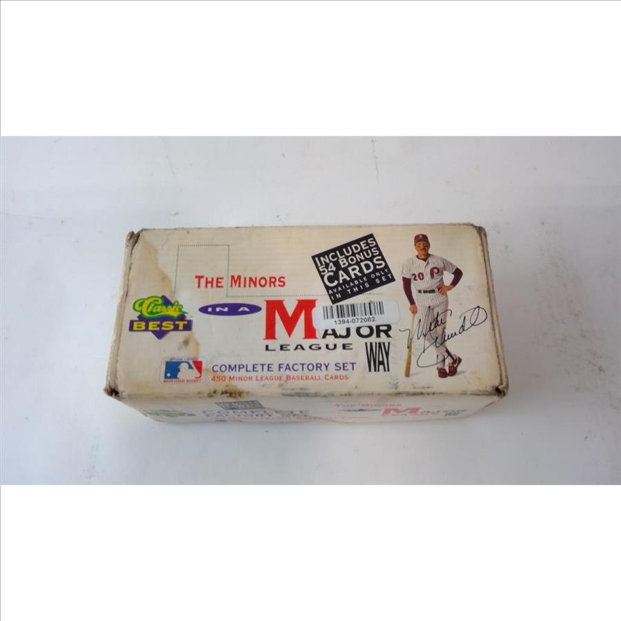 Classic Best The Minors Baseball Card Set 450 Pieces | Property Room