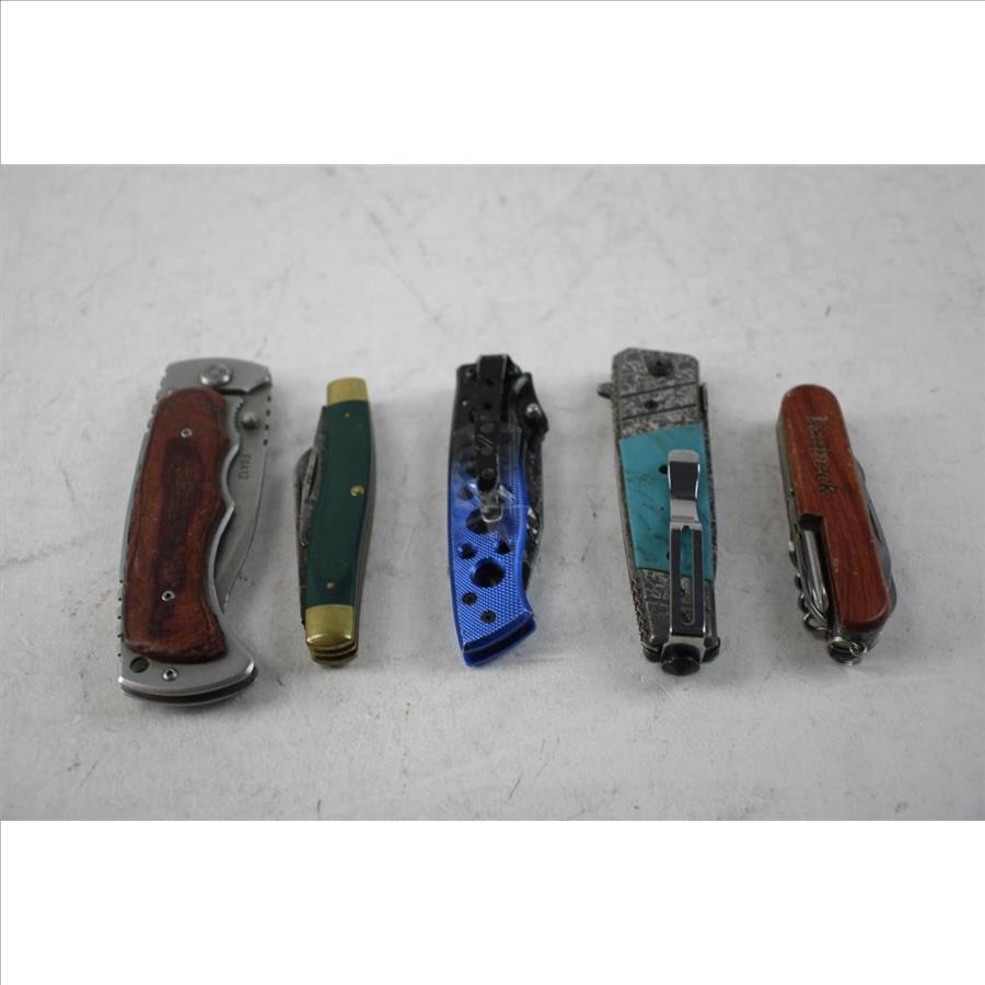 Coast Switch Knife, Smith & Wesson Extremeops Switch Knife, And More, 5 ...
