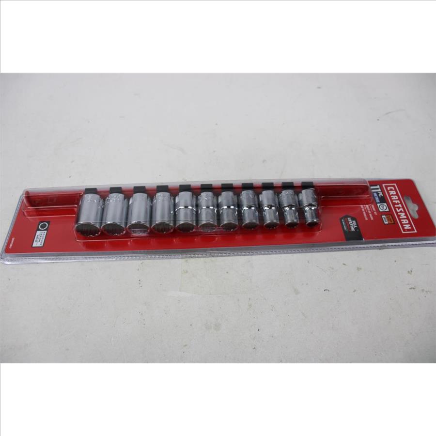 Craftsman 1/2" Drive 11 Pc Metric Deep Socket Set | Property Room