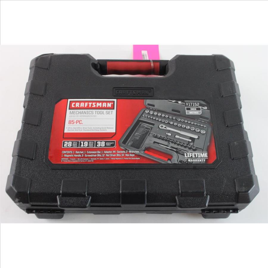 Craftsman 85 Piece Mechanic's Tool Set | Property Room