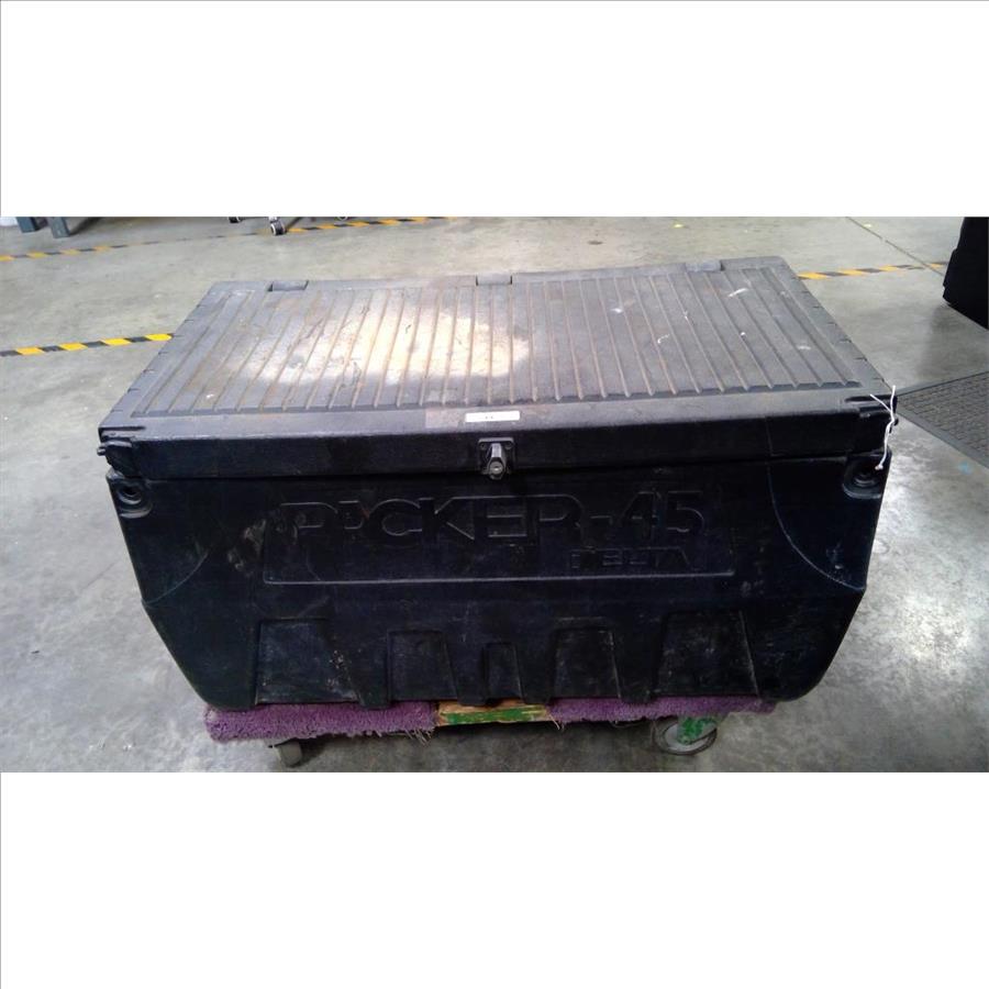 Delta Packer-45 Tool Box With Dewalt Drill Bits, Kobalt Adjustable ...