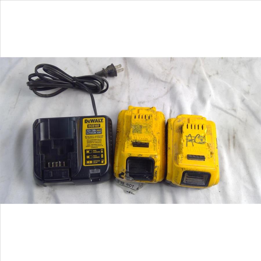 DeWalt Battery Charger, DCB107 | Property Room