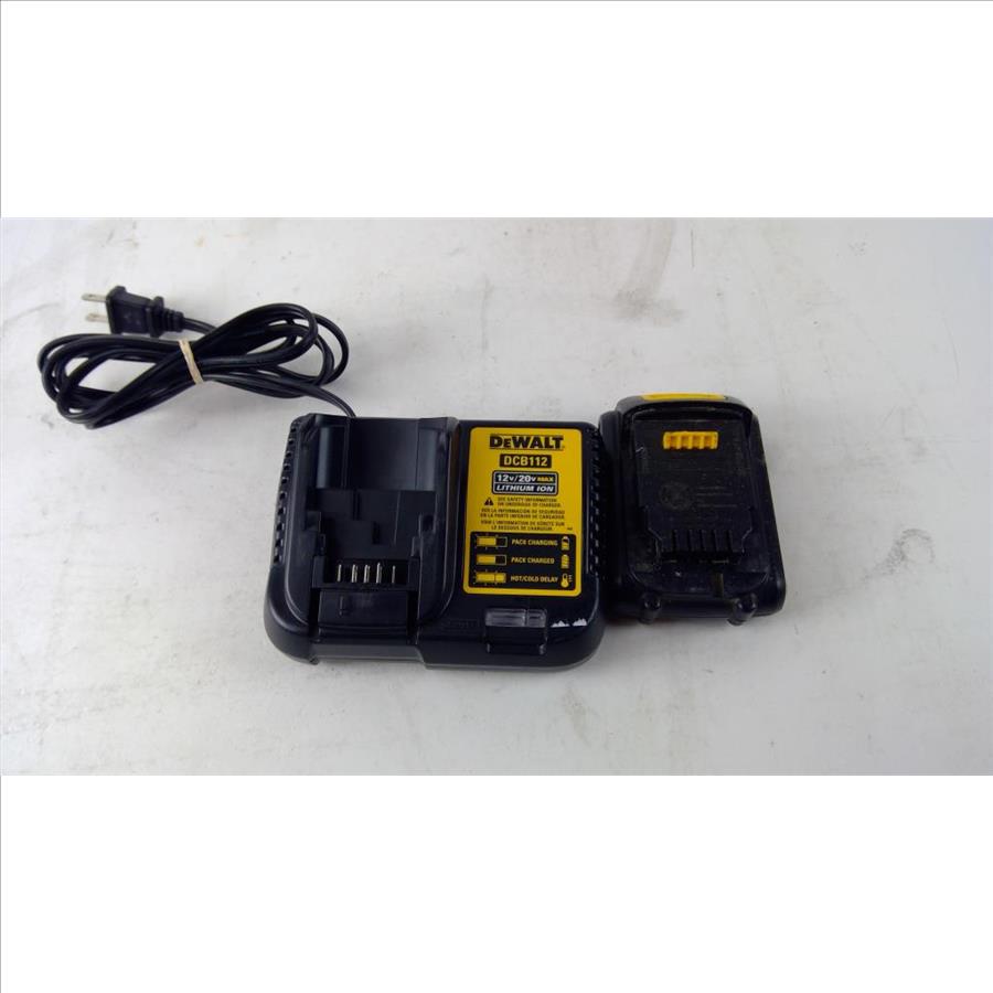 DeWalt Battery Charger, DCB112 | Property Room