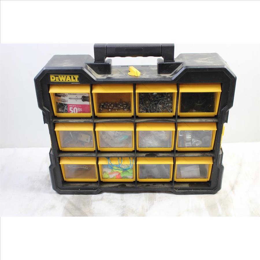 Dewalt Deep Pro Organizer Removable Bin With Accesories | Property Room