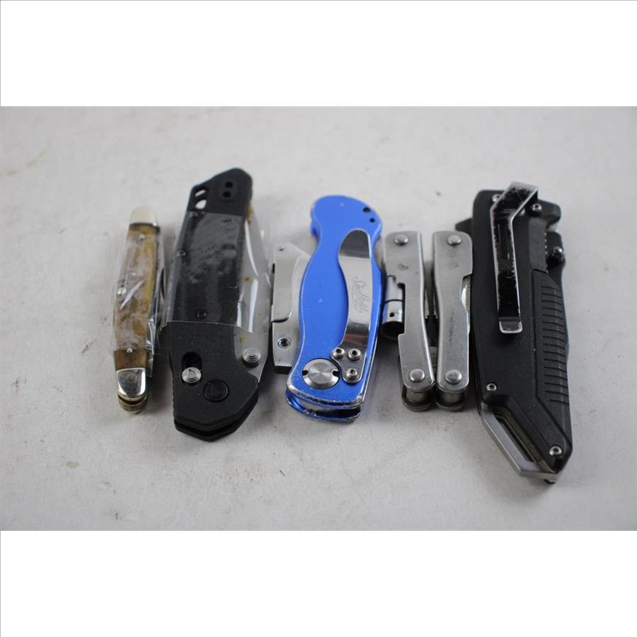 DeWalt Switch Knife, Sheffield Knife, And More, 5+ Pieces | Property Room