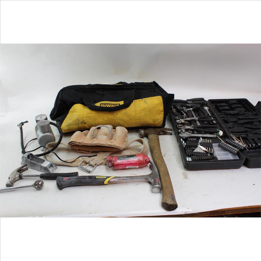 Dewalt Tool Bag With Pittsburgh Tool Set, ToolPro Tool Belt And More ...