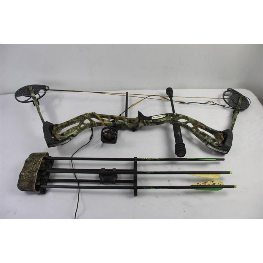 Diamond Archery Edge SB-1 Bow, And Myles Keller Legend Magnum Bow In ...