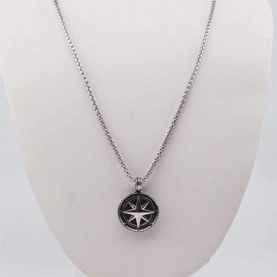 Effy Sterling Silver Compass Pendant Necklace | Property Room