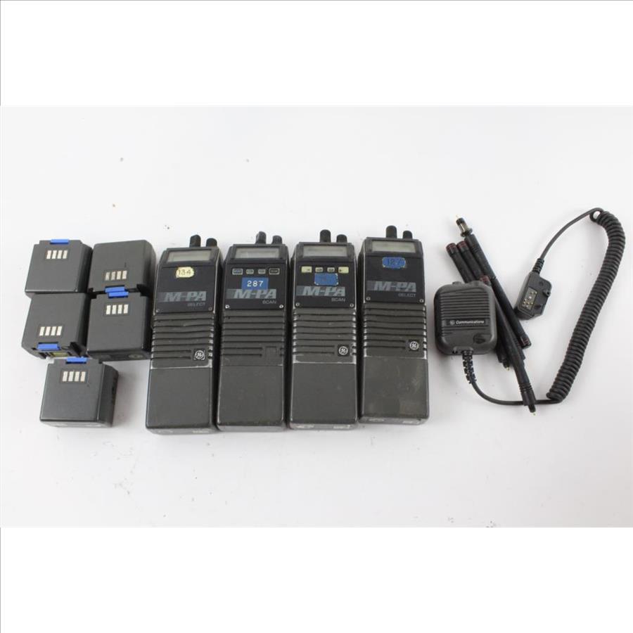 Ericsson And M/A-Com Two Way Handheld Radios, 4 Pieces | Property Room