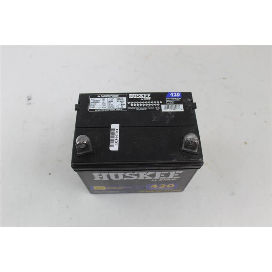 Exide Huskee GT-XHD-MT 420 Cranking Amps Battery | Property Room