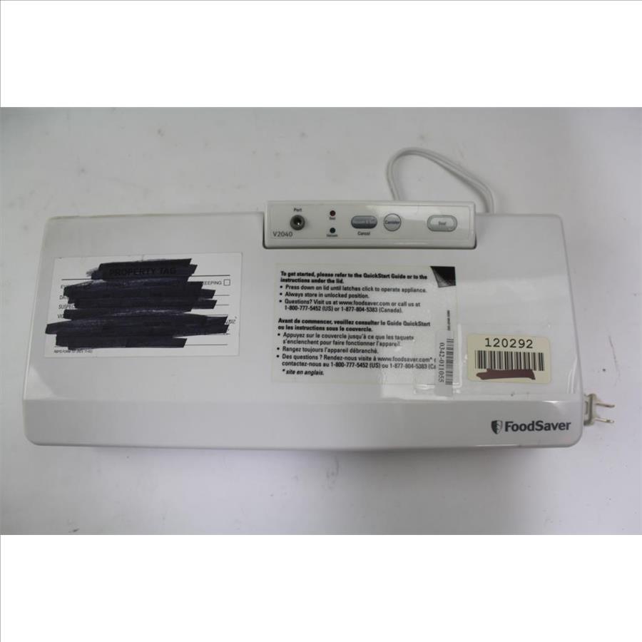 FoodSaver Vacuum Sealer V2040 | Property Room