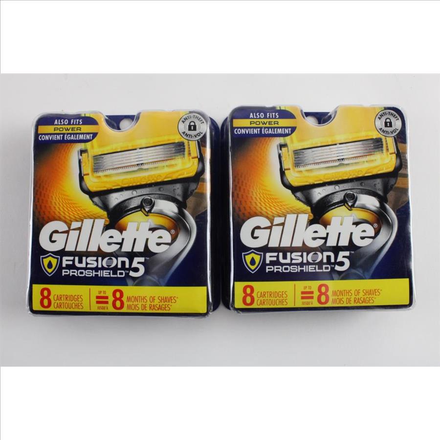 Gillette Fusion 5 Proshield Razor Cartridge 8-Packs, 2 Pieces ...