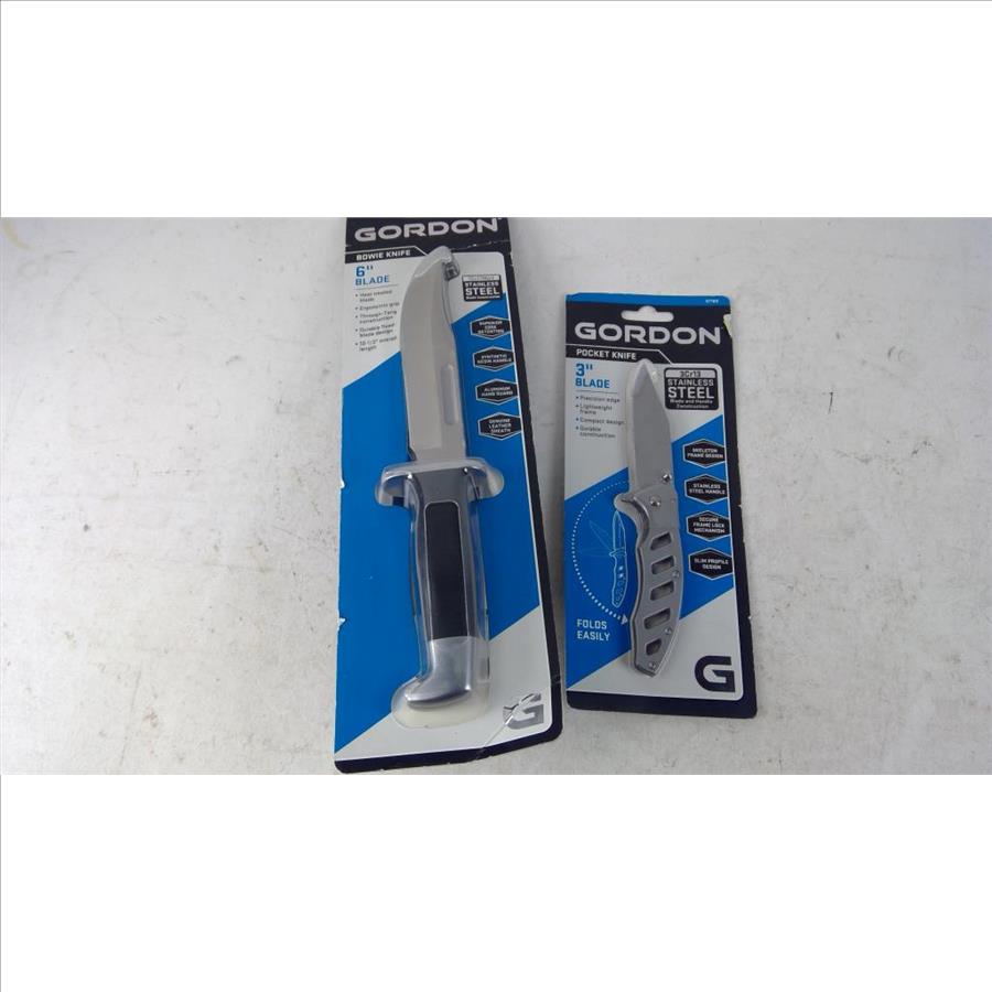 Gordon 6" Knife, Gordon 3" Knife, 2 Pieces | Property Room