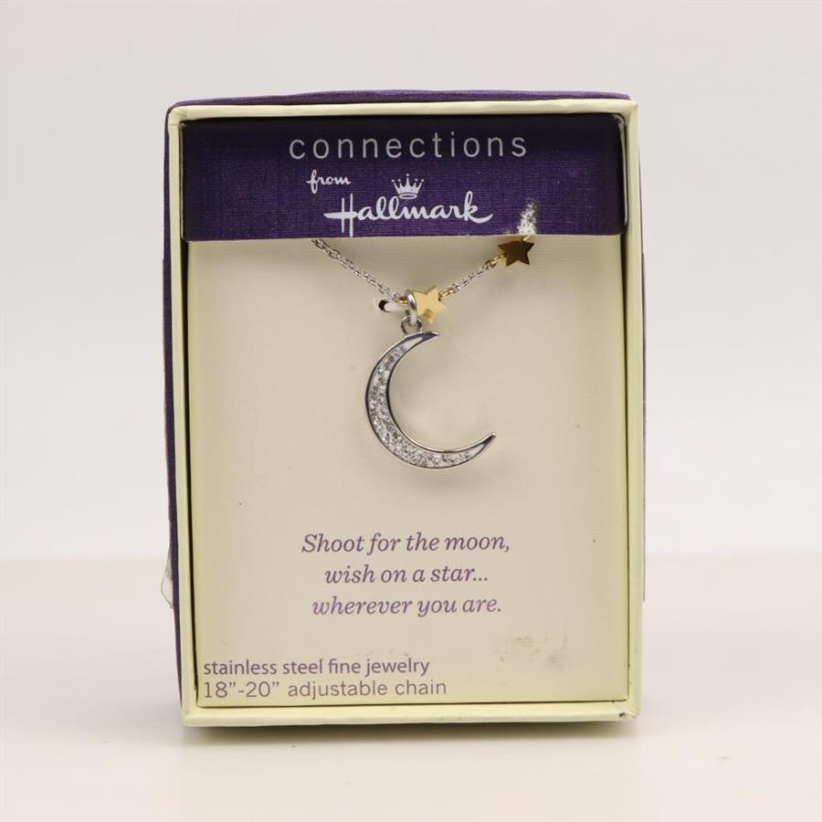 Hallmark Connections Moon And Stars Fashion Necklace | Property Room