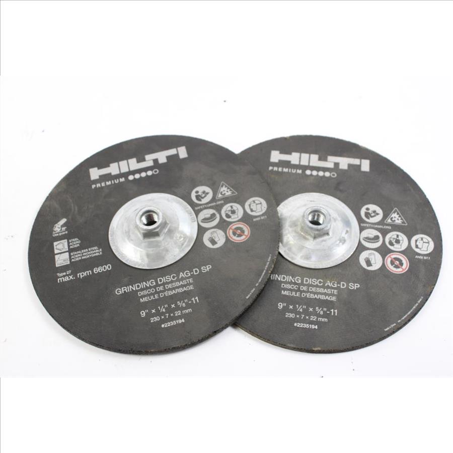 Hilti Grinding Disc AG-D SP, 2 Pieces | Property Room