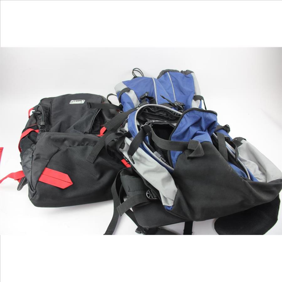 Hi-Tec Nova 65 Camping Backpack, Ozark Trail Warm Weather Sleeping Bag ...