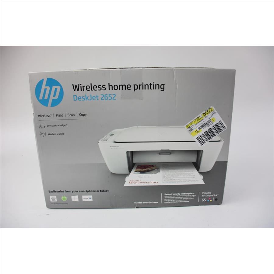 HP DeskJet 2652 Wireless Home Printer | Property Room