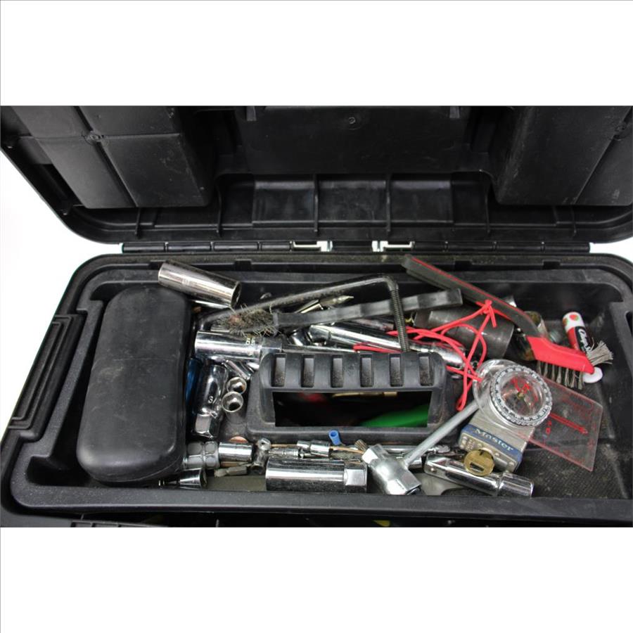 Hyper Tough 19inch Toolbox With Lid Organizers | Property Room