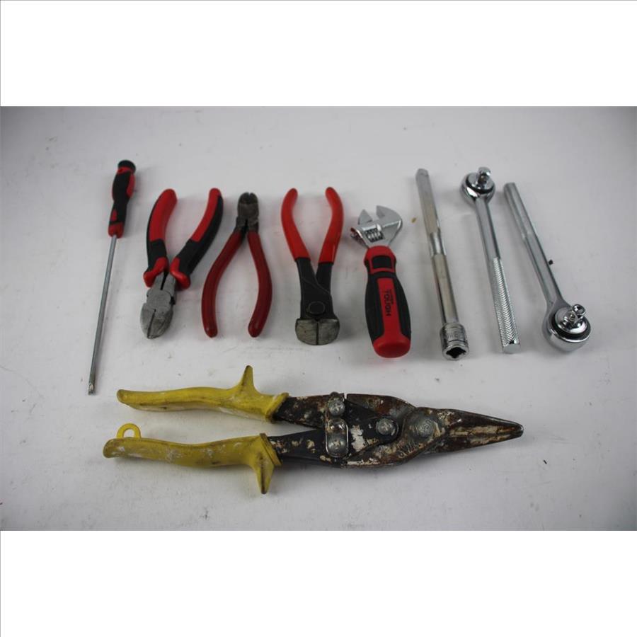 Hyper Tough Mini Adjustable Wrench, Milwaukee 6" 5 Pk Blaedes, And More ...