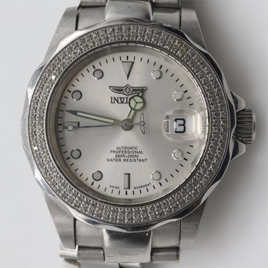 Invicta Automatic Professional Diamond Bezel Watch | Property Room