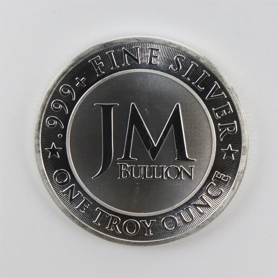 JM Bullion Fine Silver One Troy Oz. Round | Property Room