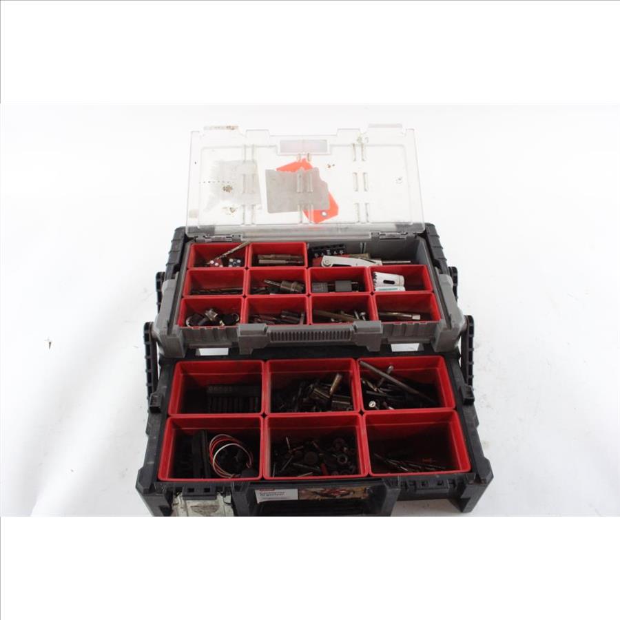 Keter Tool Box With Drill Bits And Screws | Property Room